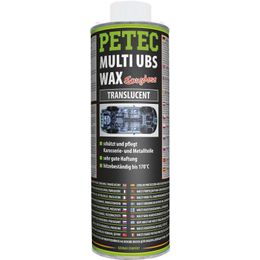 Multi Unterbodenschutz-Wachs Petec schwarz 500ml