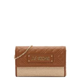 Love Moschino Clutch Damen Gr&ouml;&szlig;e One Size braun / cappuccino