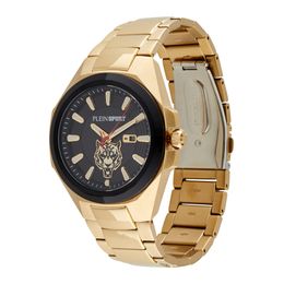 Plein Sport Uhr Herren Gr&ouml;&szlig;e One Size gold / schwarz