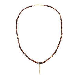 Kuzzoi Necklace male Brown size 60
