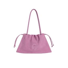 Coccinelle Schultertasche 'Coccinelle Dulse Suede S26' Damen Gr&ouml;&szlig;e One Size pastelllila