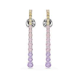 Swarovski Ohrringe Damen Gr&ouml;&szlig;e One Size gelb / lavendel / rosa / silber