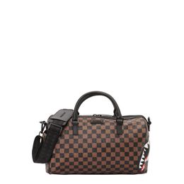 Sprayground Reisetasche 'CHECK 2 EMBOSS' Herren Gr&ouml;&szlig;e One Size braun / rot / schwarz / wei&szlig;