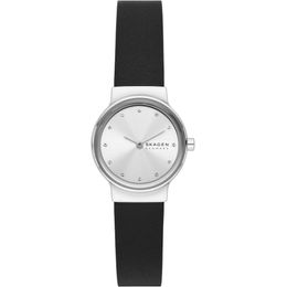 Skagen Analog Watch female Black, Silver size One Size