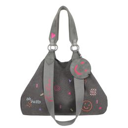 Fritzi aus Preussen Fritzi Aus Preu&szlig;en Shopper 'Izzy Medium Limited Embro Fun' Damen Gr&ouml;&szlig;e One Size anthrazit