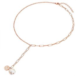 Valero Pearls Necklace female Gold size One Size