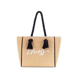 Guess Tasche 'Raffia' M&auml;dchen Gr&ouml;&szlig;e One Size beige / wei&szlig;