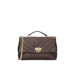 Kazar Handtasche Damen Gr&ouml;&szlig;e One Size kastanienbraun / gold