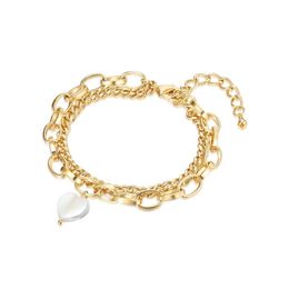Lulu & Jane Lulu & Jane Bracelet female Gold size One Size