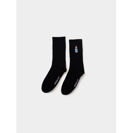 Bavarian Caps Sportsocken 'Bayerisch Hell' Herren Gr&ouml;&szlig;e 41/46 schwarz