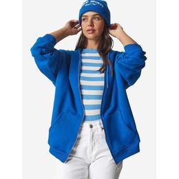 Happiness İstanbul Sweatjacke Damen Gr&ouml;&szlig;e L blau