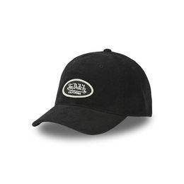 Von Dutch Cap 'Velours' Herren Gr&ouml;&szlig;e 54/64 schwarz