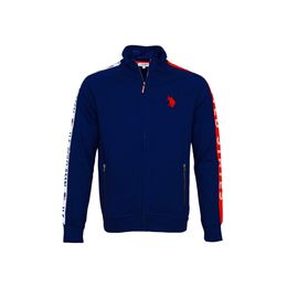 U.S. Polo Assn. Sweatjacke Herren Gr&ouml;&szlig;e M navy / rot