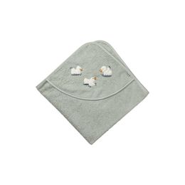 Sterntaler Shower Towel 'Edda' male Green size 0