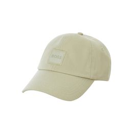 BOSS Orange Herren Baseball Cap "Derrel-PL", gr&uuml;n, unifarben, Twill, Baumwolle, Caps, mit Label-Aufn&auml;her, Unisex