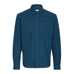 Blend Herren Langarmhemd "Langarmhemd BHShirt", blau, Gr. L, Obermaterial: 100% Baumwolle CO., Hemden