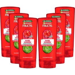 Garnier Haarsp&uuml;lung "Garnier Fructis Farb Power Sp&uuml;lung", 1.200ml, rot, Haarpflegemittel, Strahlkraft f&uuml;r die Haarfarbe