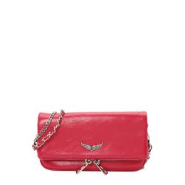 Zadig & Voltaire Zadig & Voltaire Clutch 'ROCK' Damen Gr&ouml;&szlig;e One Size himbeer