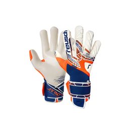 Reusch Damen Torwarthandschuhe "Attrakt Gold X Guardian", orange, Gr. 9, mehrfarbig, 55% Elastodien, 34% Polyester, 6% Polyurethan, 5% Polyamid,