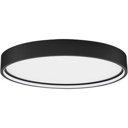 NOVA LUCE LED Deckenleuchte "OLAF", 1, &Oslash; 45cm, 1 Stk., schwarz, Wohnzimmer, Leuchten