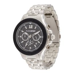 Plein Sport Uhr Herren Gr&ouml;&szlig;e One Size schwarz / silber
