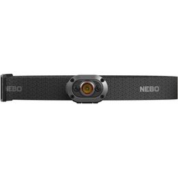 LED Stirnlampe NEBO, H:3cm L:4,7cm T:3,2cm, schwarz, Aluminium, Mobilleuchten, "NEBO MYCRO"