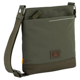 Camel Active Damen Umh&auml;ngetasche "City", gr&uuml;n, Nylon, unifarben, Taschen, passender urbaner Begleiter mit kleinen reflektierenden Details