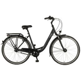 Cityrad Prophete "Prophete Geniesser 500" Gr. 50, schwarz, Fahrr&auml;der, 50cm, 28 Zoll (71,12cm) hinten: 28 Zoll (71,12cm)