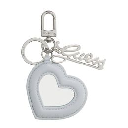 Guess Schl&uuml;sselanh&auml;nger Damen Gr&ouml;&szlig;e One Size pastellblau / silber