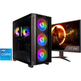 Captiva Gaming-PC-Komplettsystem "Highend Gaming I95-217 TFT Bundle", ohne Betriebssystem, 32 GB RAM 1.000 GB SSDschwarz, Computer_Komplettsysteme
