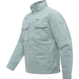 Ragwear Herren Outdoorjacke "Murpho", gr&uuml;n, Gr. M, Material: 72% Baumwolle, 28% Nylon, Jacken, Leichte &Uuml;bergangsjacke mit Brusttaschen