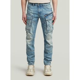 G-Star Raw G-STAR Damen Regular-fit-Jeans "Rovic Zip Regular Tapered Jeans"vintage cumulus blau, Gr. 29, Obermaterial: 75% Baumwolle, 25% Baumwolle, Jeans