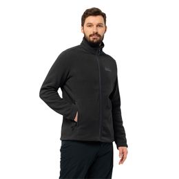 Jack Wolfskin Herren Fleecejacke "WINTERSTEIN FZ M", schwarz, Gr. XL, unifarben, Fleece, Obermaterial: 100% Polyester, Jacken, w&auml;rmend aus POLARTEC