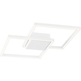 NOVA LUCE LED Deckenleuchte "BILBAO", 2, 1 Stk., wei&szlig;, Wohnzimmer, Leuchten