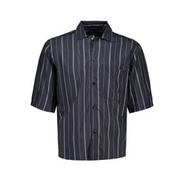 LINDBERGH Herren Flanellhemd "Freizeithemd Regular Fit"dk navy, Gr. M, Obermaterial: 85% Viskose, 16% Polyamid, Hemden