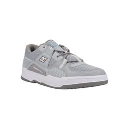 DC Shoes Herren Schn&uuml;rschuh "Construct", Gr. 6, grau, Obermaterial:54.6% Leder, 20.9% Synthetikmaterial, 25.5% Polyester., Schuhe