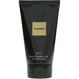 Jil Sander Damen Duschgel "No.4 Rich", 150ml, gold, Hautreinigungsmittel, mit orientalischer Note