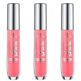 Essence Damen Lipgloss "EXTREME SHINE VOLUME LIPGLOSS"20, peach please, Lippen-Kosmetika, gl&auml;nzendes Finish mit intensivem Glow