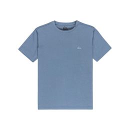 Quiksilver Jungen T-Shirt "Basic"china blau, Gr. 8, Obermaterial: 100% Walkfrottier;, Shirts