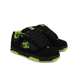 DC Shoes Herren Schn&uuml;rschuh "DC Coiler", Gr. 11, schwarz, Obermaterial:42.52% Leder, 34.74% Synthetikmaterial, 22.74% Microfaser;, Schuhe