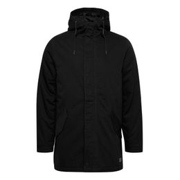 11 Project Herren Langmantel "Parka PRAkie", schwarz, Gr. M, Obermaterial: 100% Baumwolle CO., M&auml;ntel