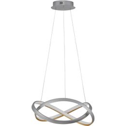 NOVA LUCE LED-H&auml;ngeleuchte "ODREY", 1, &Oslash; 50cm, 1 Stk., silber, Leuchten