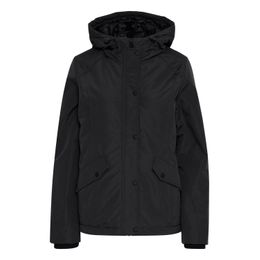 oxmo Damen Outdoorjacke "Outdoorjacke OXTAMILIA", schwarz, Gr. XL, Obermaterial: 100% Polyester PES., Jacken
