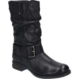 Josef Seibel Damen Stiefel "Sanja 14, schwarz", Gr. 36, schwarz, Obermaterial: 100% Rindsleder Leather cow., Schuhe