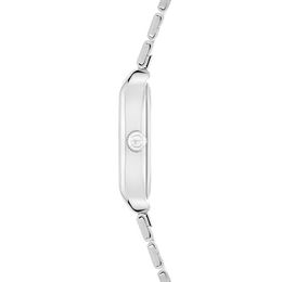Tamaris Damen Quarzuhr "The Square Retro Strap", silber, Armbanduhren, Armbanduhr, Damenuhr, Edelstahlarmband, analog