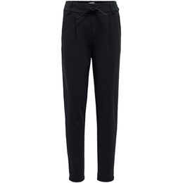KIDS Only M&auml;dchen Schlupfhose "KONPOPTRASH", blau, Gr. 140, unifarben, Web, Obermaterial: 63% Viskose, 32% Polyamid, 5% Elasthan, Hosen