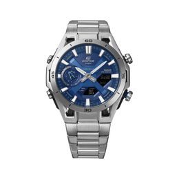 CASIO EDIFICE Herren Smartwatch, blau, Smartwatches, Solaruhr, Armbanduhr, Herrenuhr, Hand Moving Funktion, Neo-Display