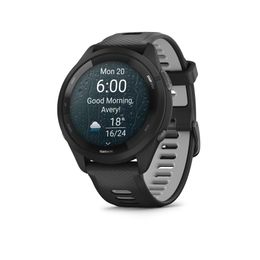 Garmin Smartwatch "FORERUNNER 265 mit Silikon-Armband 22 mm", 1,3 &prime;&prime;schwarz, hellgrau, schwarz, Smartwatches