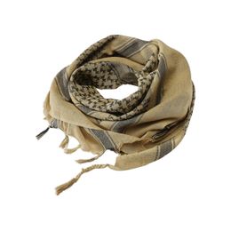 Brandit Herren Schal "Brandit Unisex Shemag Scarf"khaki, schwarz, mehrfarbig, Baumwolle, Modet&uuml;cher