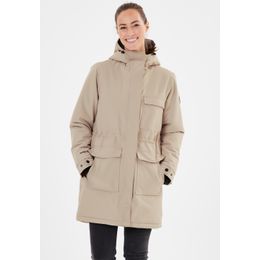 WHISTLER Damen Parka "Siberia", beige, Gr. 40, unifarben, 100% Polyester, Jacken, in wind- und wasserdichter Qualit&auml;t